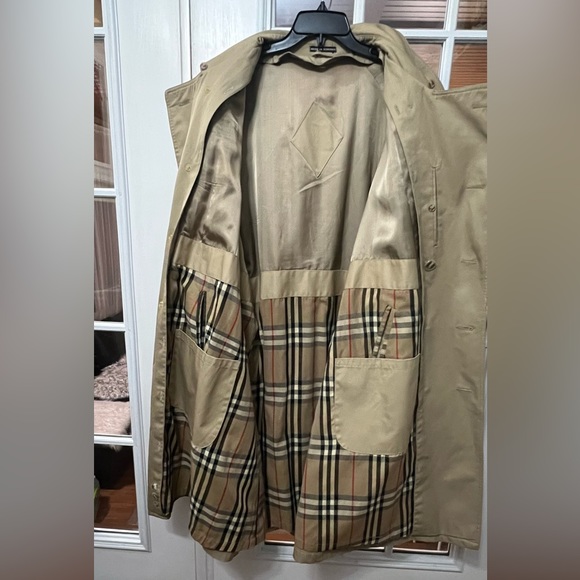 Adams Row | Jackets & Coats | Vintage Mens Double Breasted Parka Trench ...